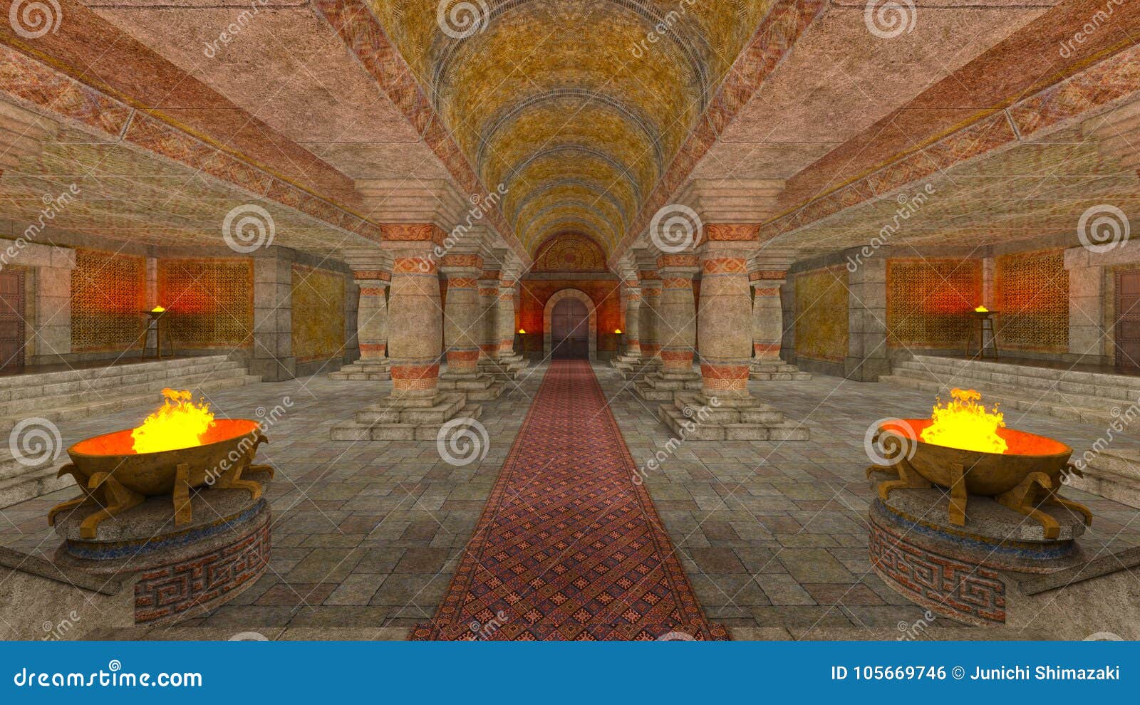 Underground Temple Stock Photo | CartoonDealer.com #105505164