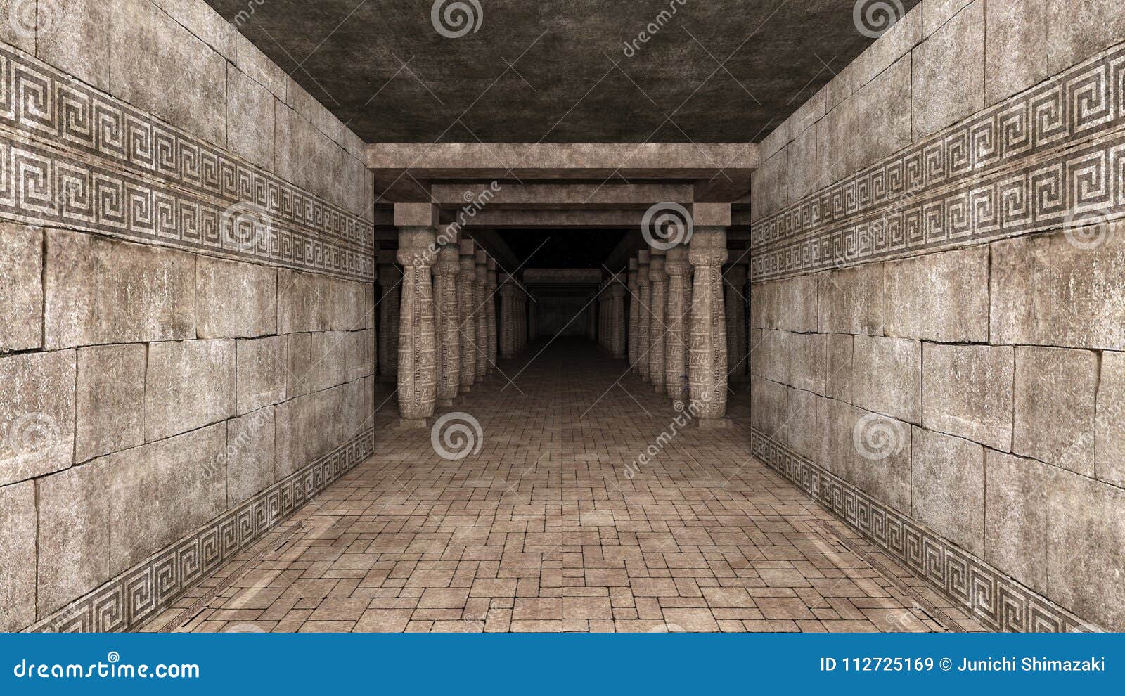 Underground Temple Stock Image | CartoonDealer.com #112725169