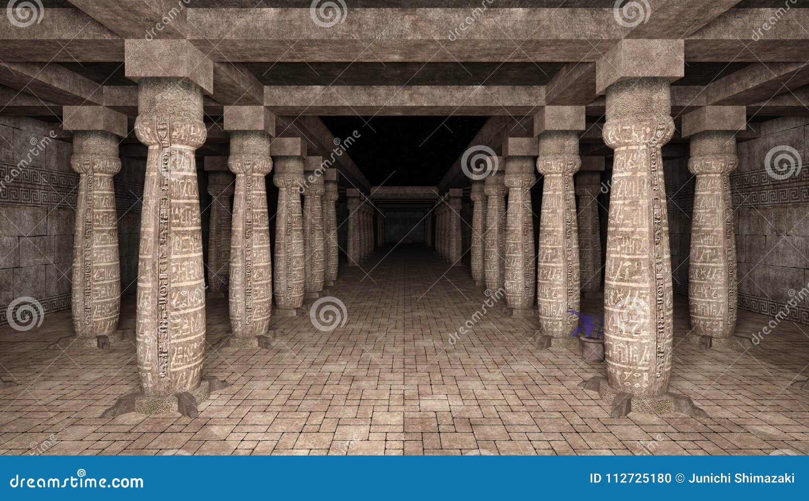 Underground Temple Stock Image | CartoonDealer.com #112725169
