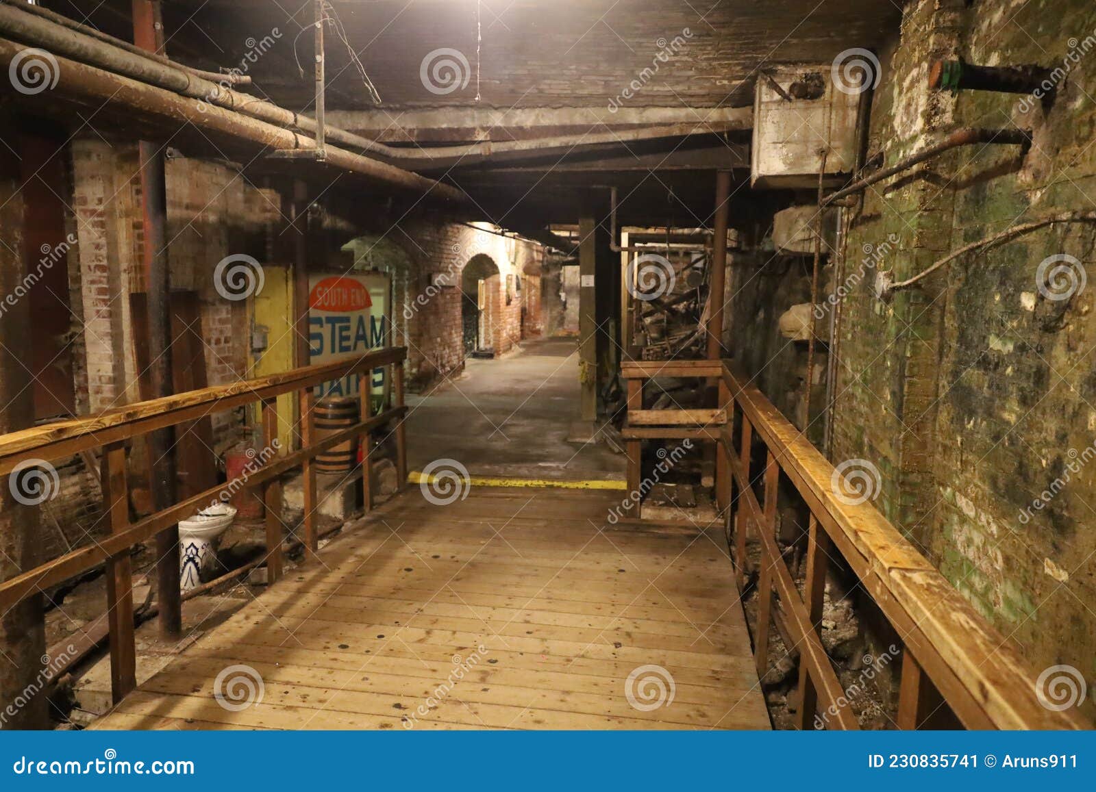 Underground Tour of City of Seattle Editorial Photo - Image of ...