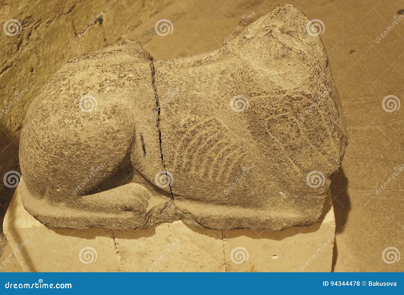 Underground Walls of Diocletian Palace in Split Stock Photo - Image of ...