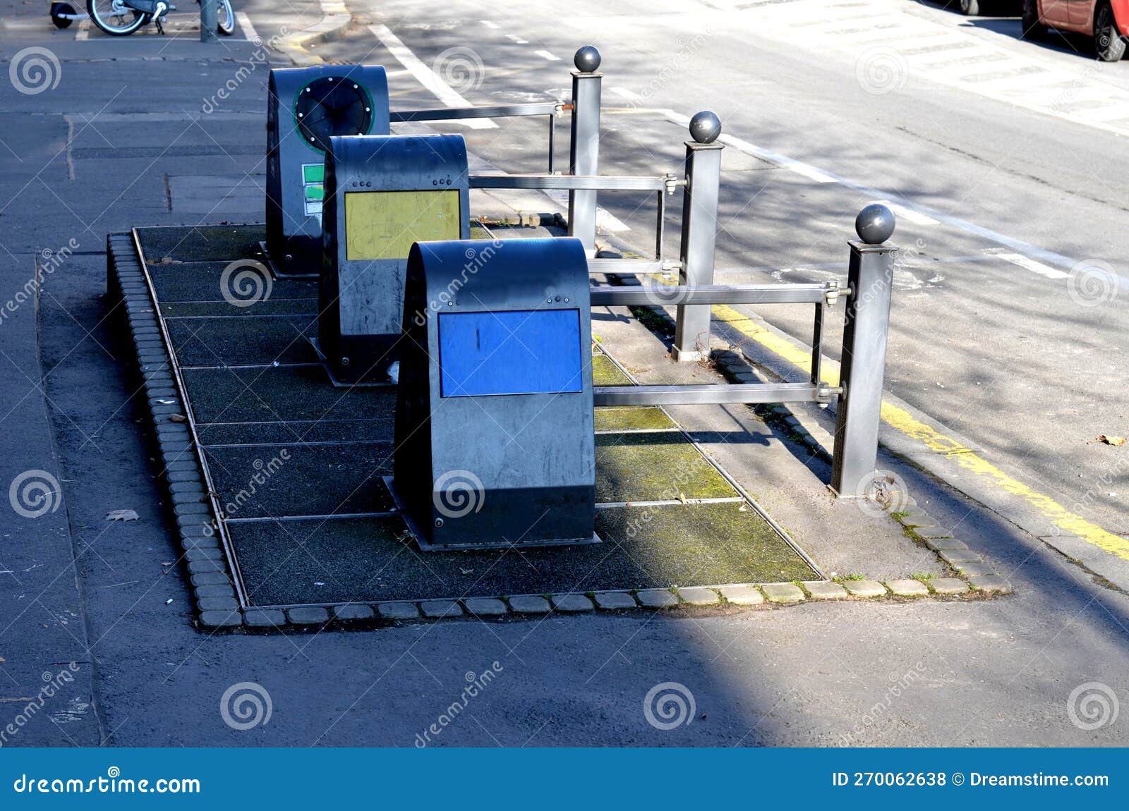 Underground Waste Sorting Containers are Created. they Do Not Take Up ...