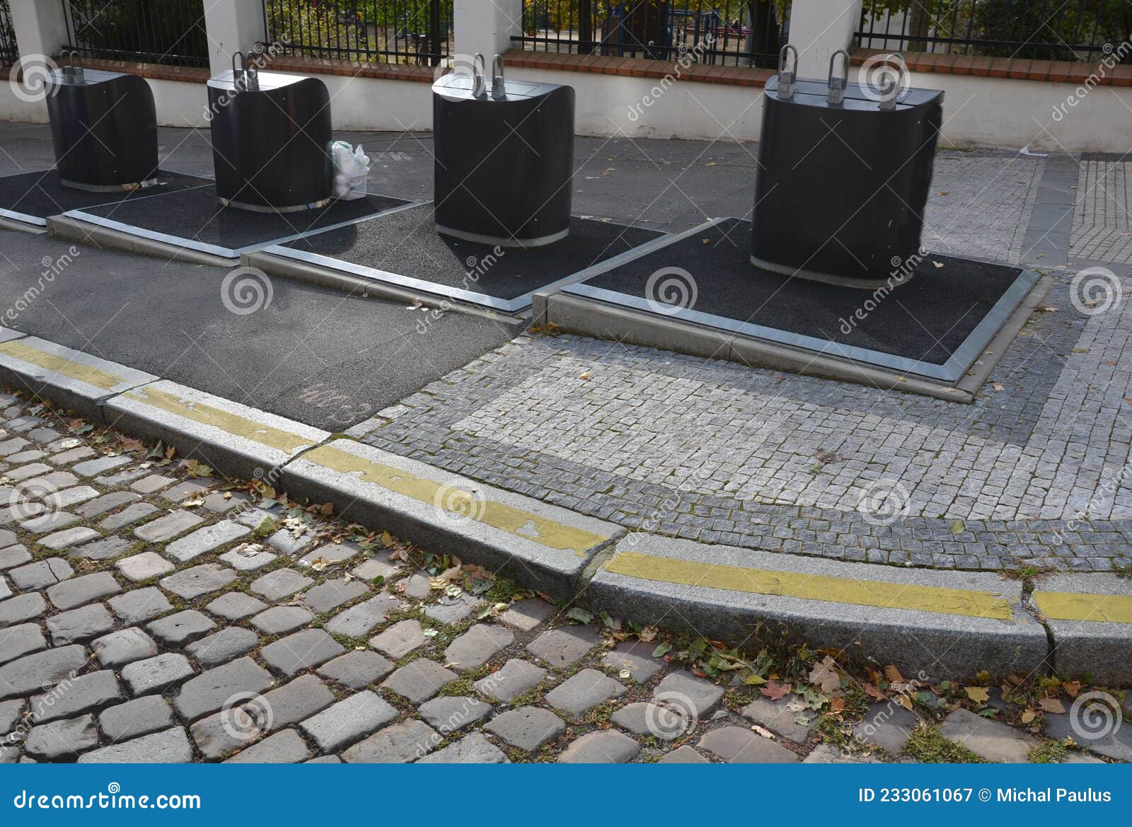 Underground Waste Sorting Containers are Created. they Do Not Take Up ...