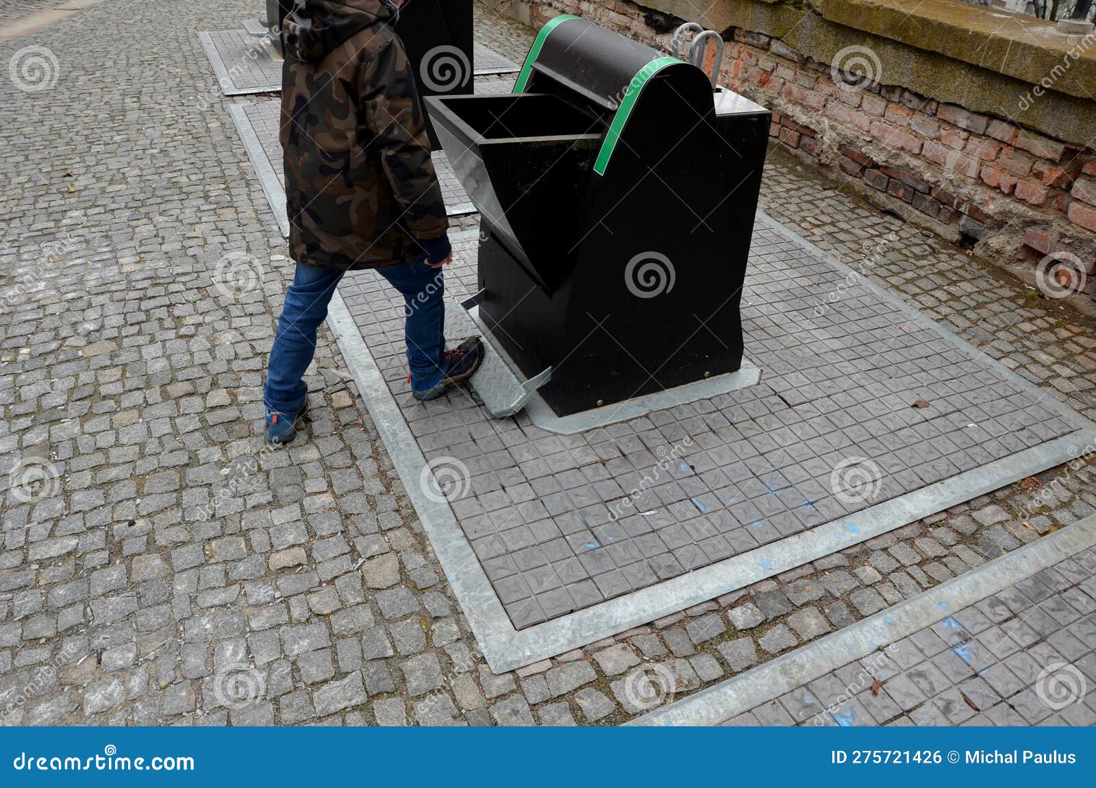 Underground Waste Sorting Containers are Created. they Do Not Take Up ...