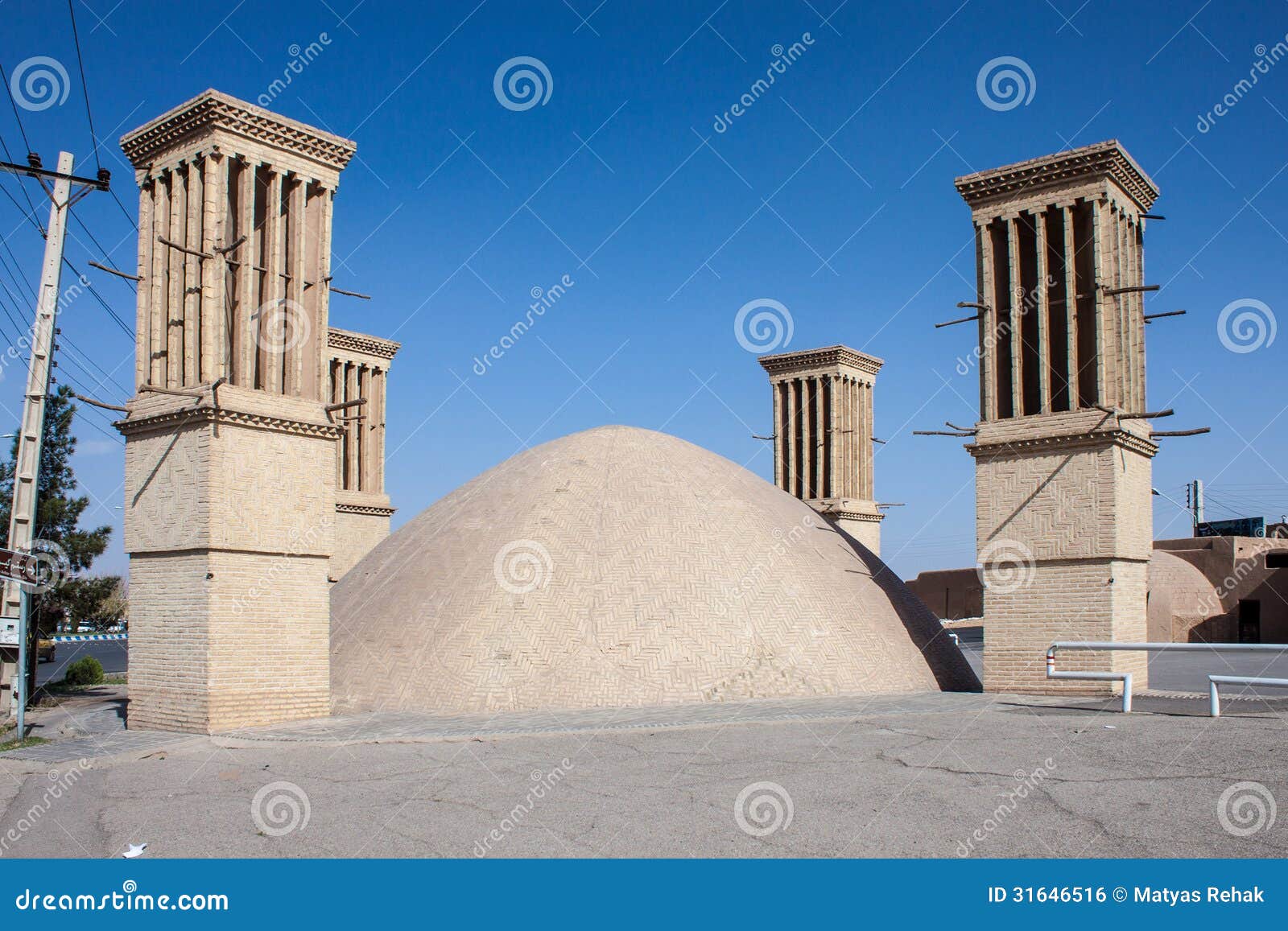 Underground water cistern stock photo. Image of iran - 31646516