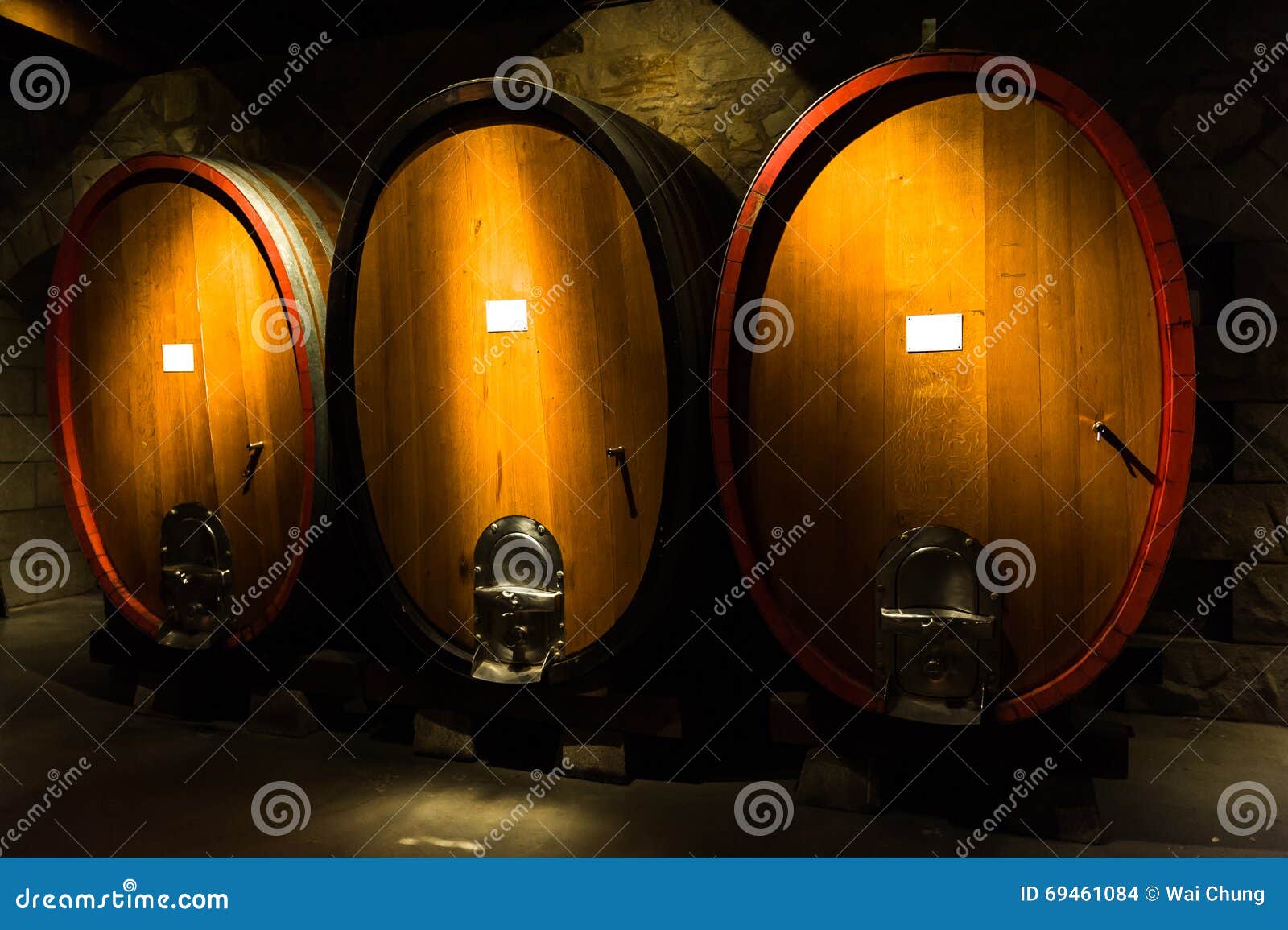 Underground wine cellar stock photo. Image of winery - 69461084
