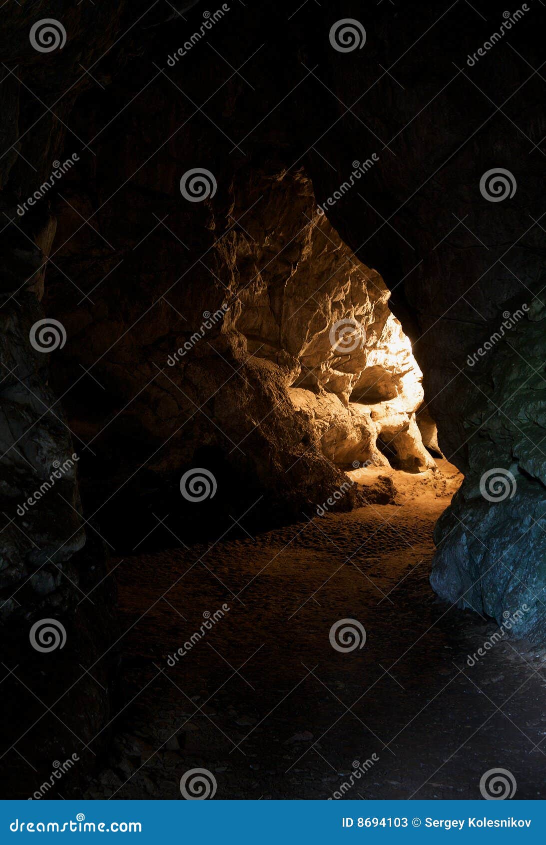 Cave Interior Royalty-Free Stock Photography | CartoonDealer.com #1381115