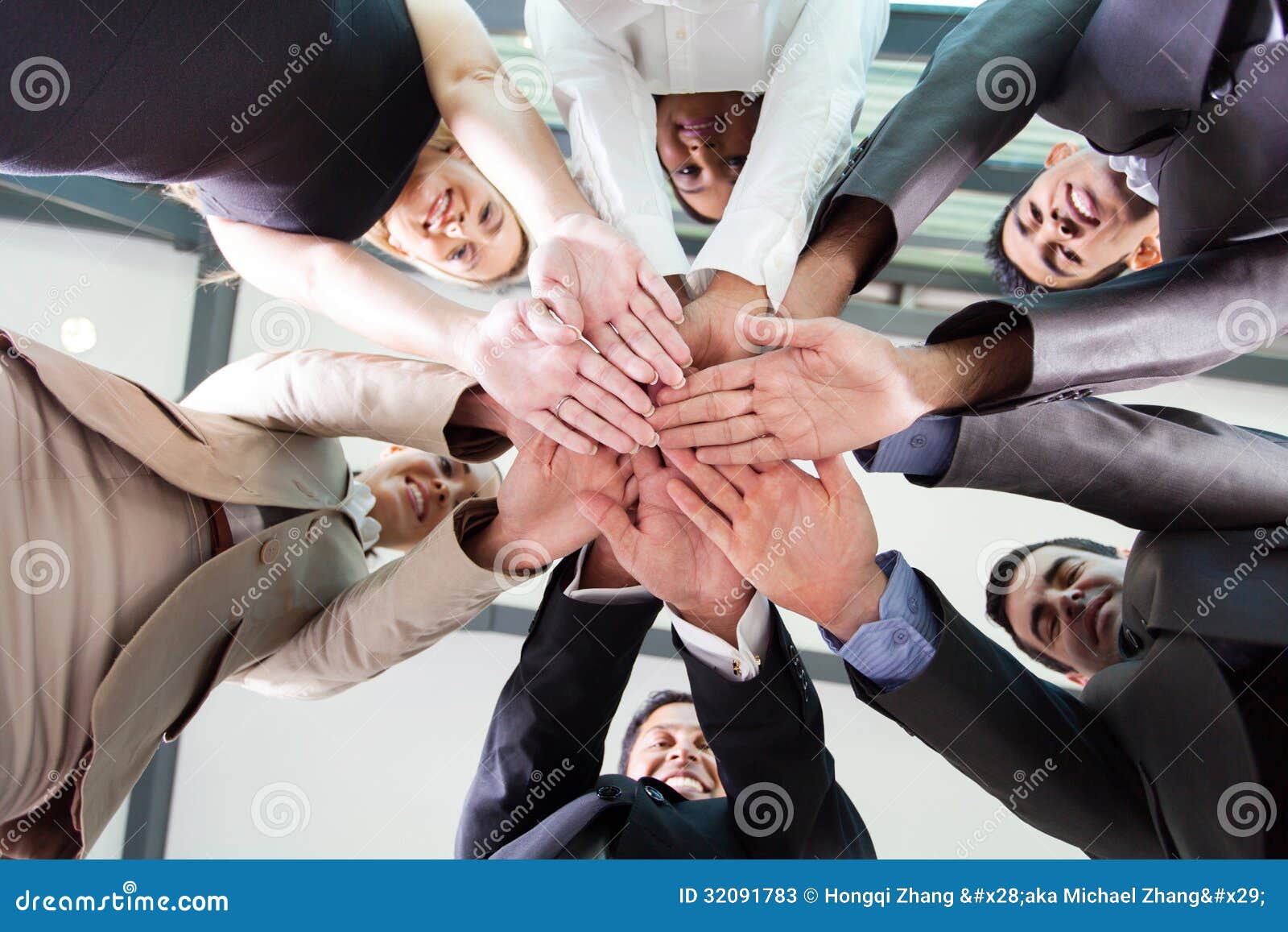Underneath view hands stock image. Image of caucasian - 32091783