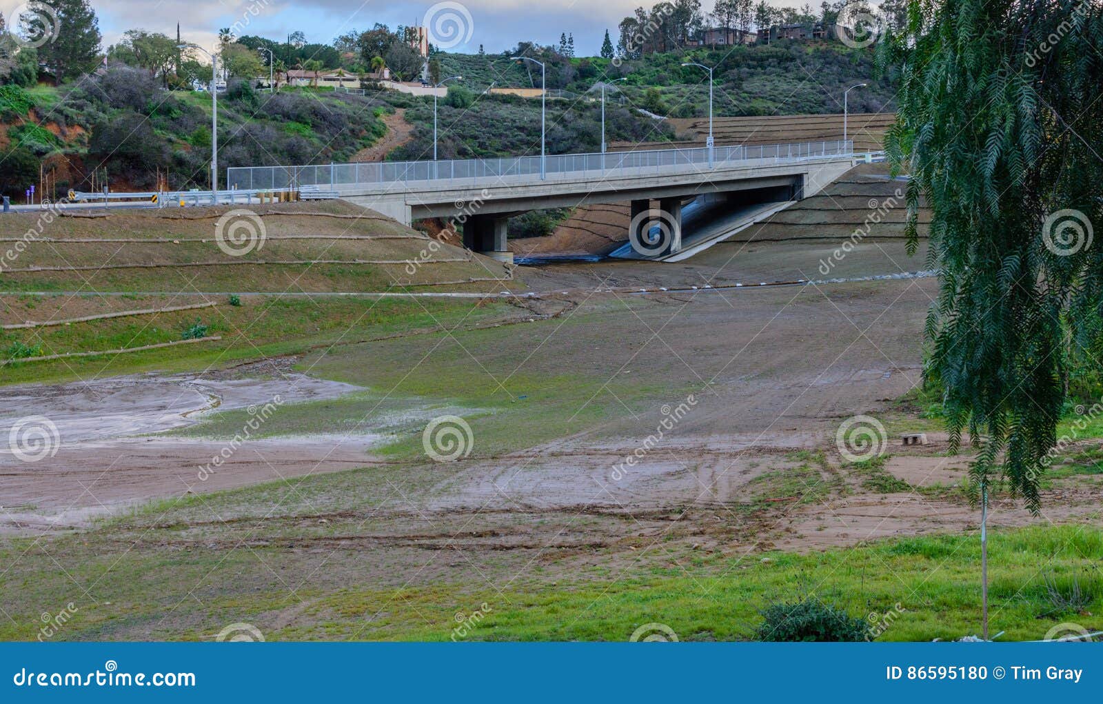 Underpass and Bridge Storm Control Stock Photo - Image of storm, rain ...