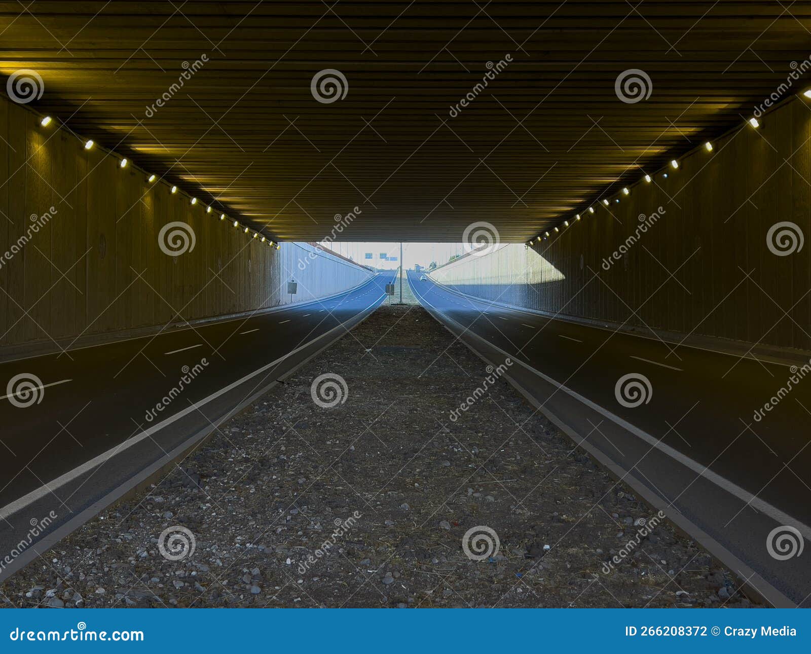 Underpass and Overpass Road Architecture Stock Photo - Image of ...