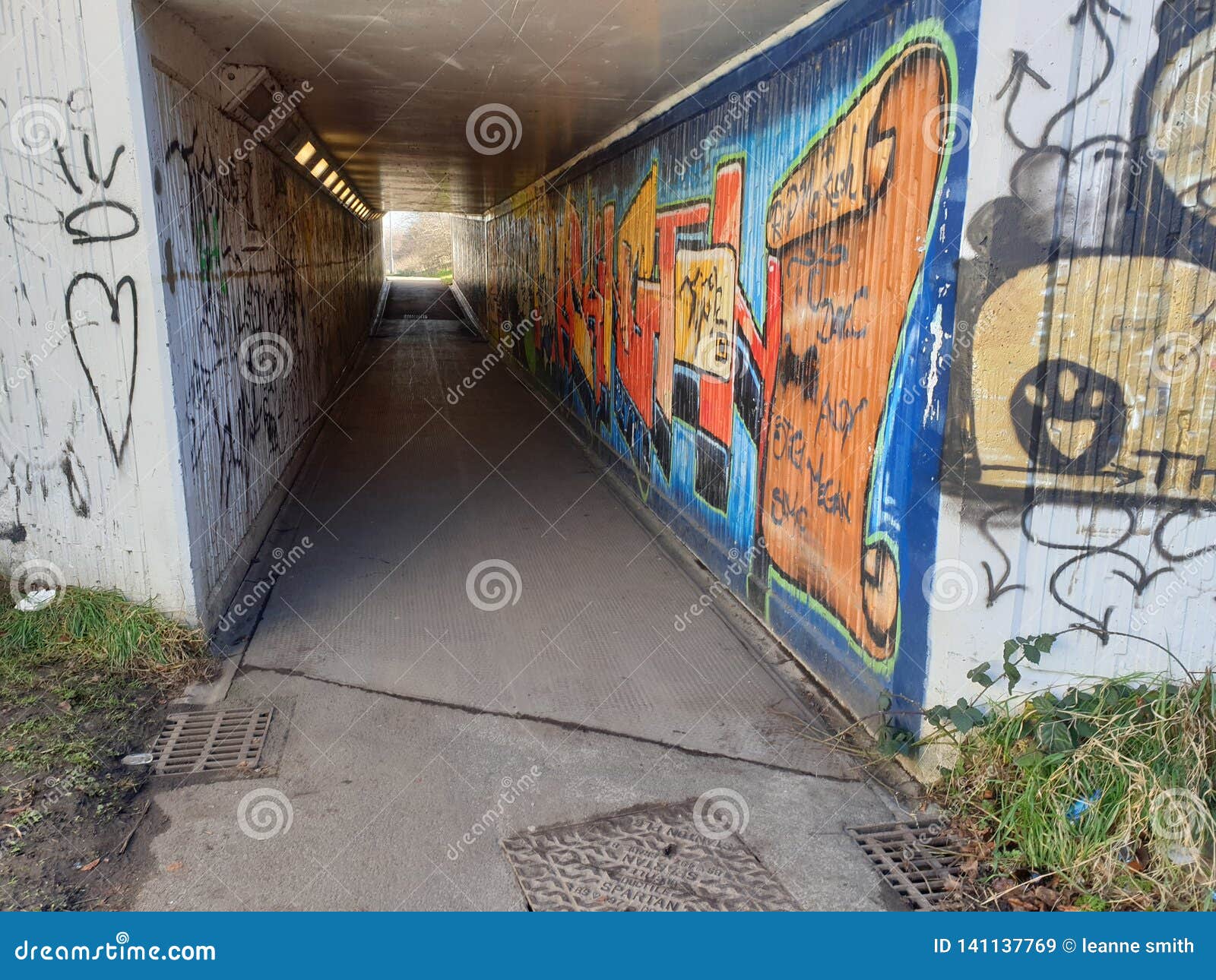 Underpass editorial stock image. Image of separates - 141137769