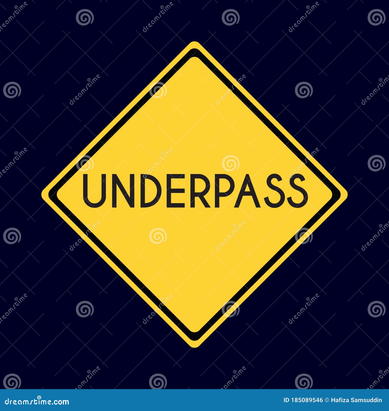 Underpass. Vector Illustration Decorative Design Stock Vector ...