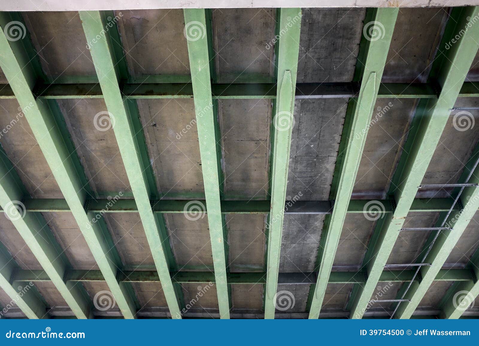 Underside of Highway Bridge Stock Photo - Image of ceiling, overpass ...