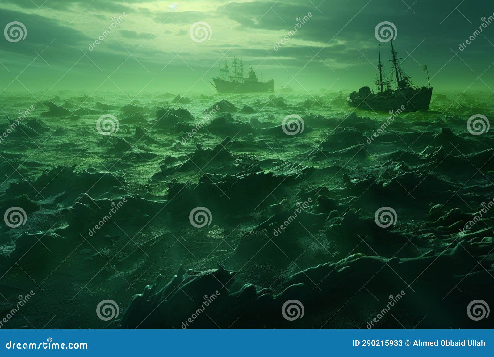 Understanding the Algal Blooms in the World S Oceans. Generative by Ai ...