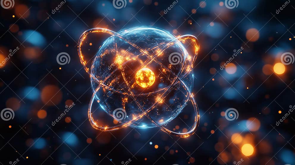 Understanding Atomic Structures and Their Energetic Interactions Stock ...