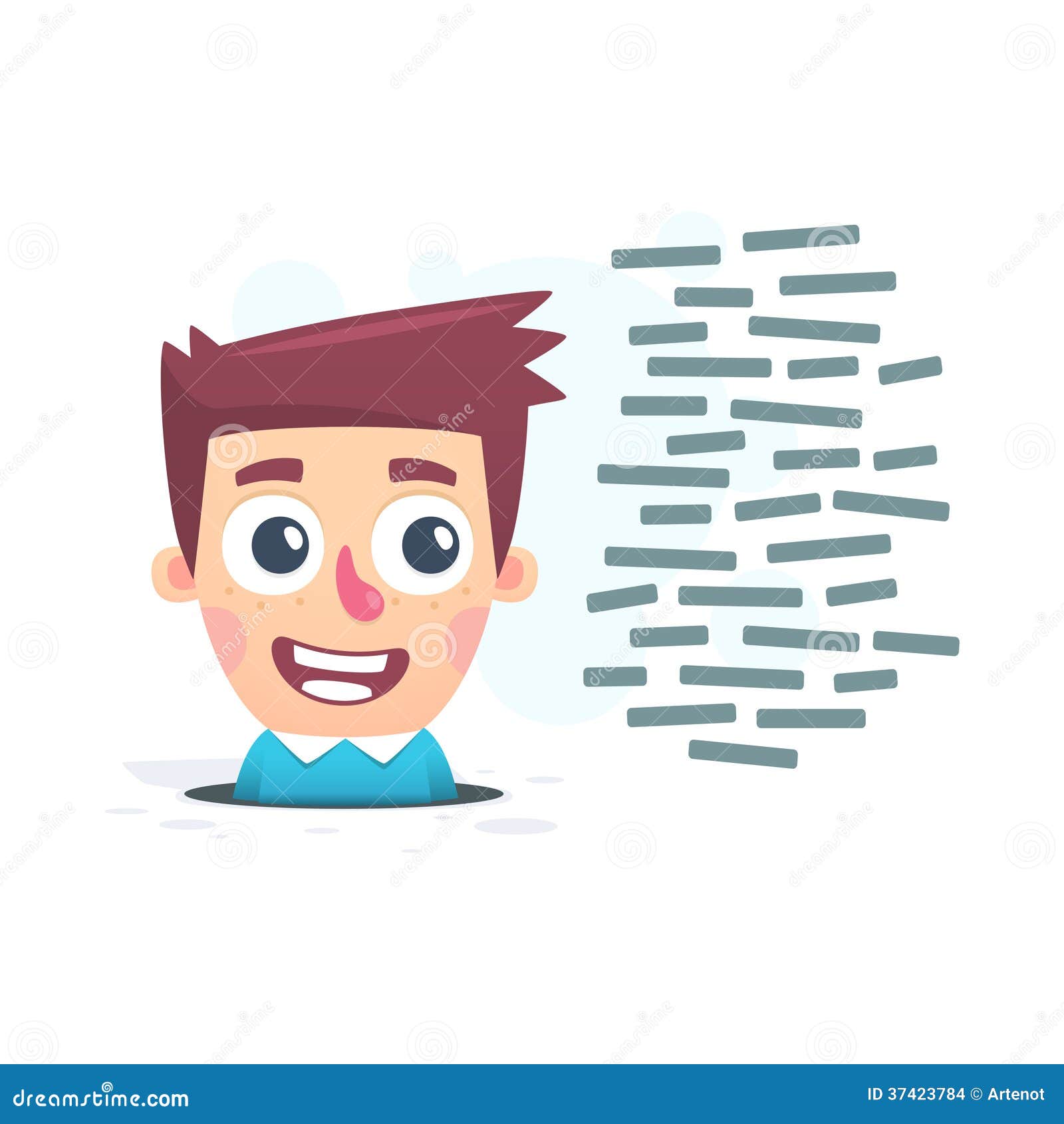 Understanding stock illustration. Illustration of clever - 37423784