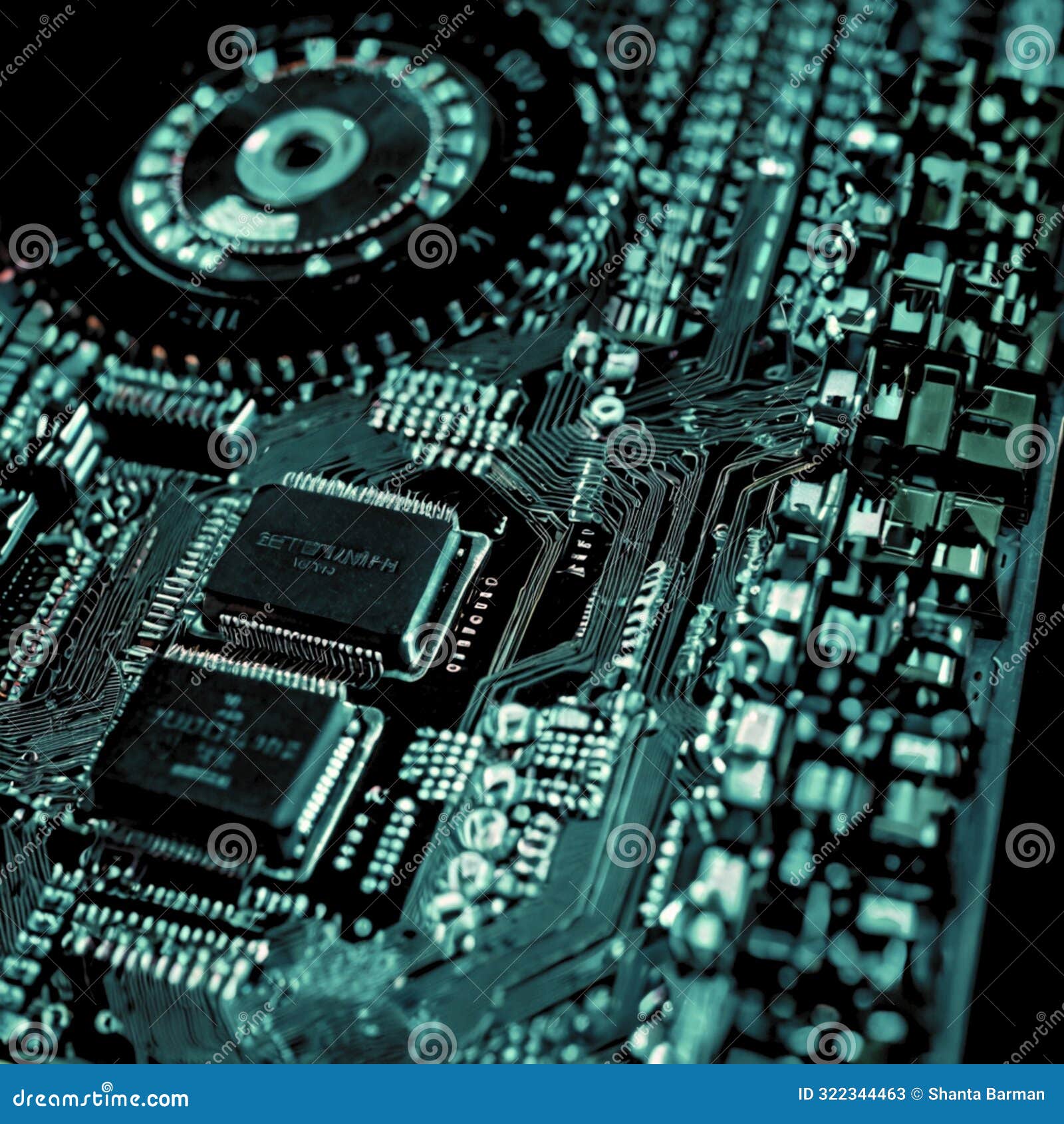 Understanding Desktop Computer Architecture Stock Photography ...