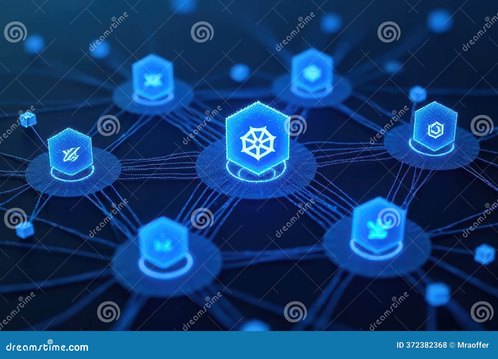 Understanding Kubernetes Clusters Through Network Diagrams Royalty-Free ...