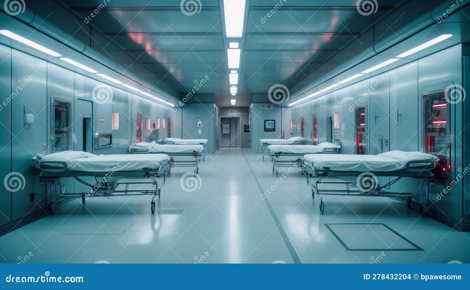Coroner Morgue Room Cartoon Vector | CartoonDealer.com #69936623