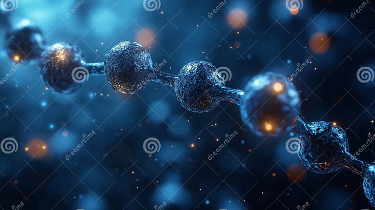 Understanding Molecular Structures in Chemistry and Science Stock Photo ...