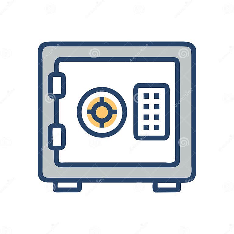Understanding Safe Vaults for Secure Storage Stock Vector ...