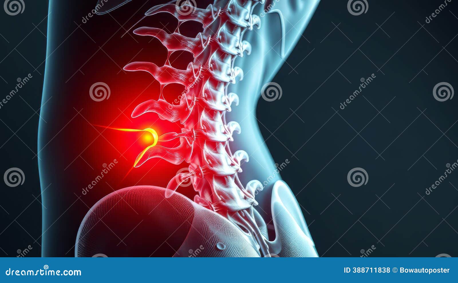 Sciatica Pain, A Symptom Of Disturbance In The Nerve Of The Spine ...