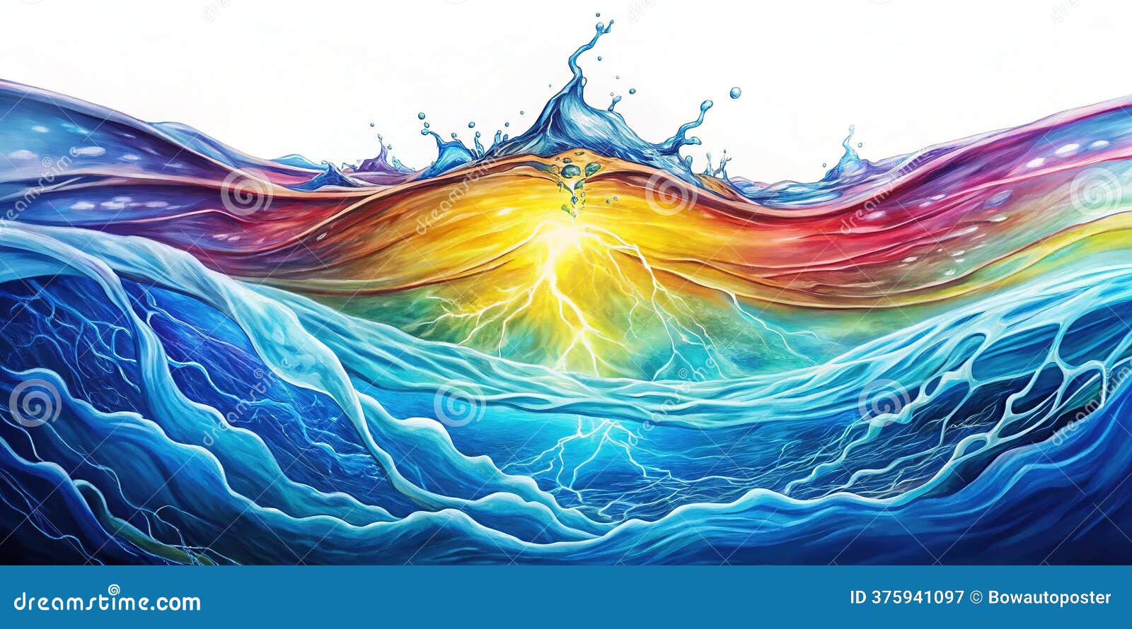 Understanding Water Conductivity A Scientific Illustration Of ...