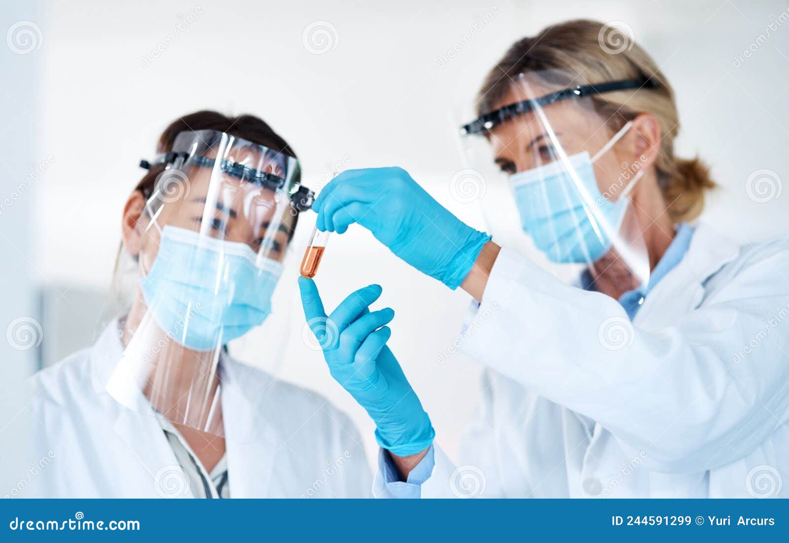 Understanding the Workings of the World through Science. Shot of Two ...