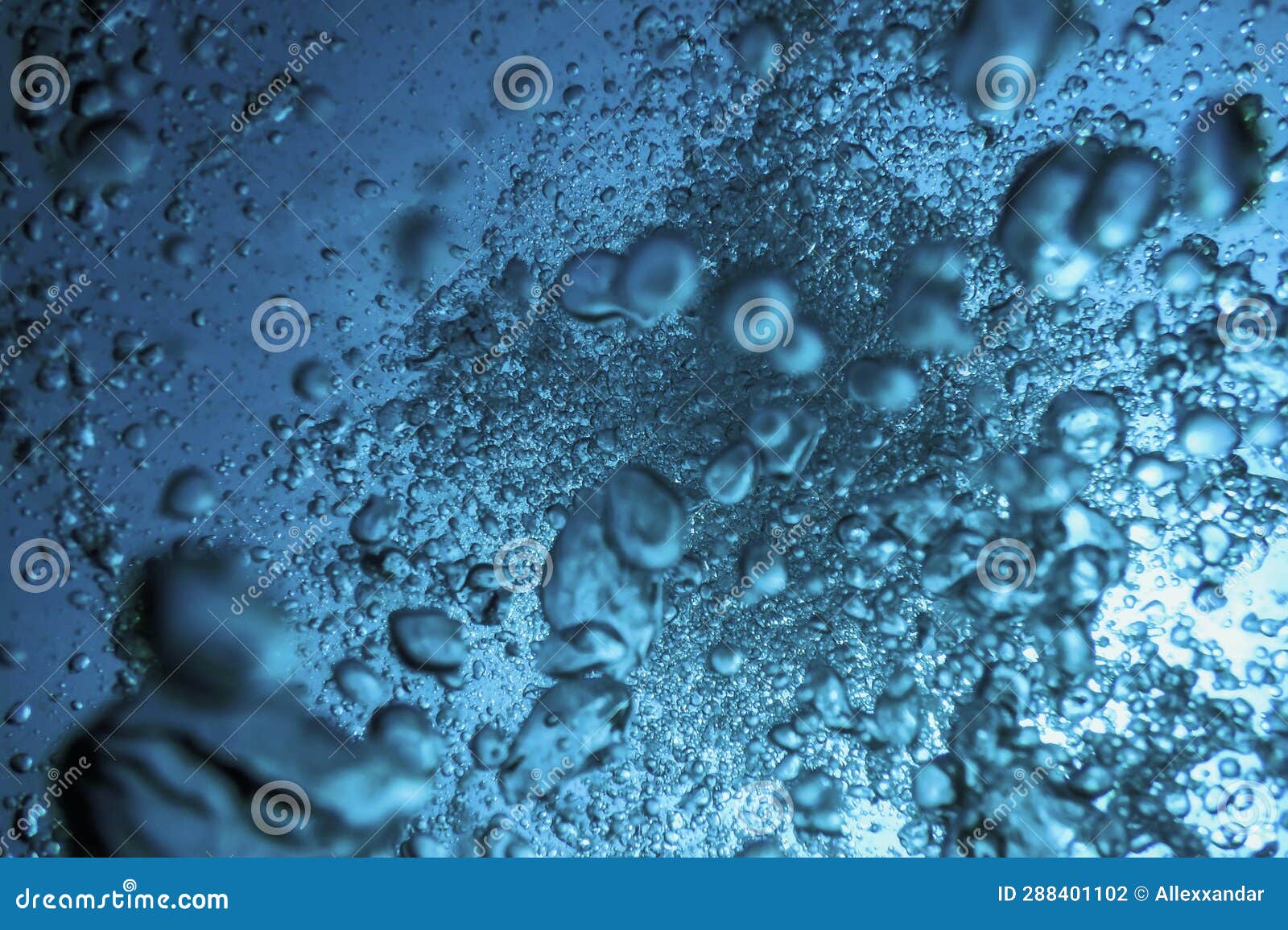 Underwater Air Bubbles Deep Ocean Stock Photo - Image of nature ...