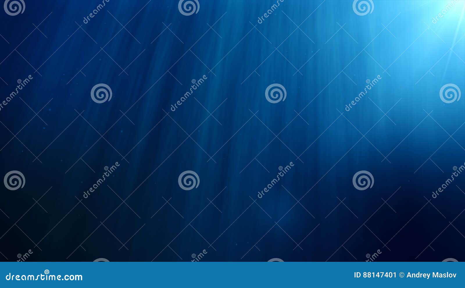 Underwater Background. Blue Underwater with Ripple and Wave Lights ...