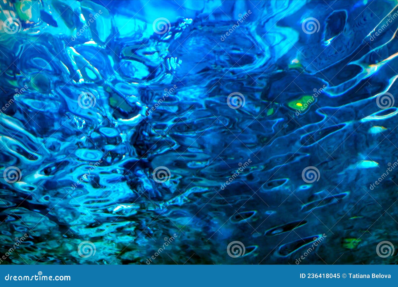 Underwater Background with Wave Lights Stock Image - Image of ...