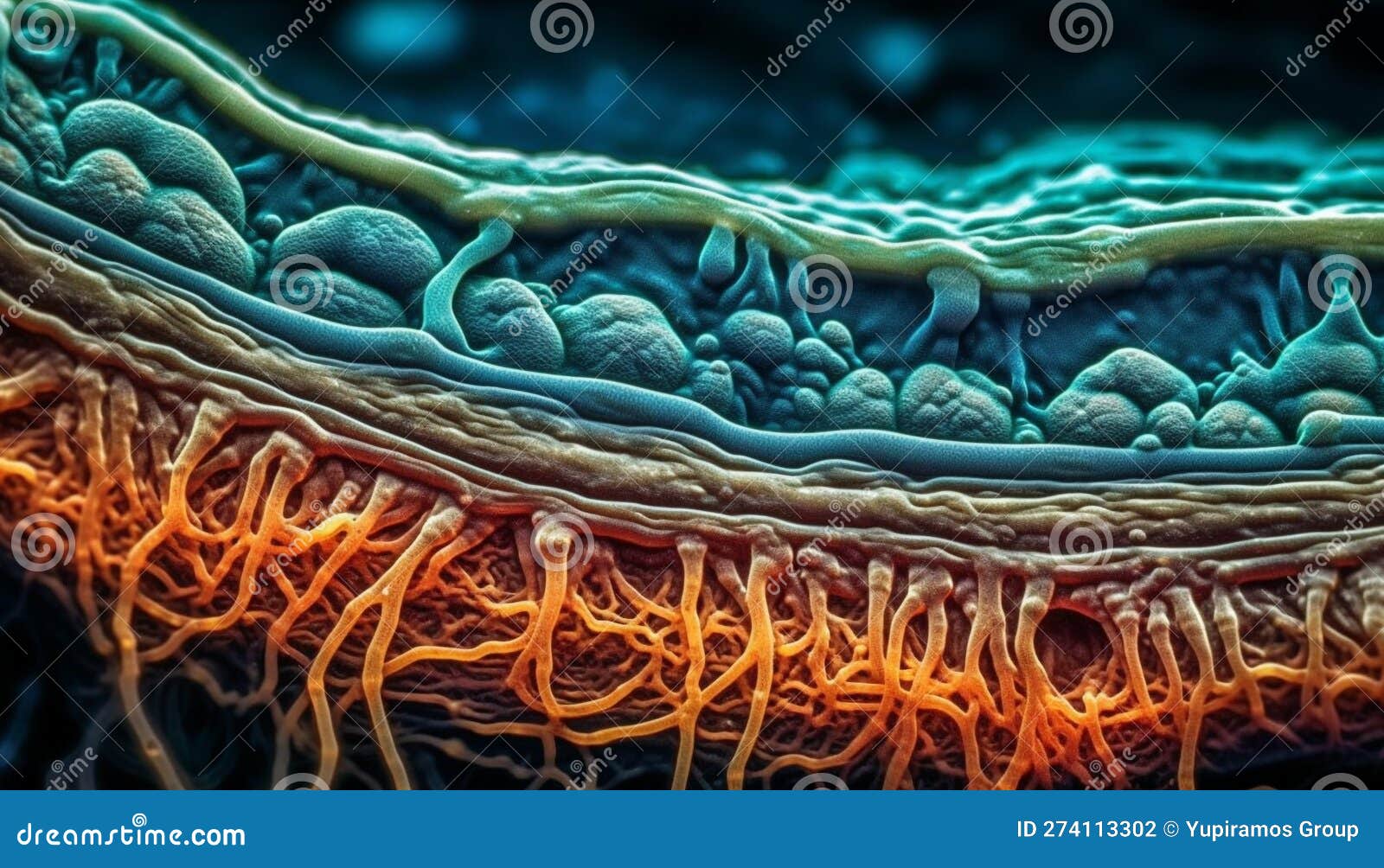 Underwater Bacteria and Fish Create Abstract Designs Generated by AI ...