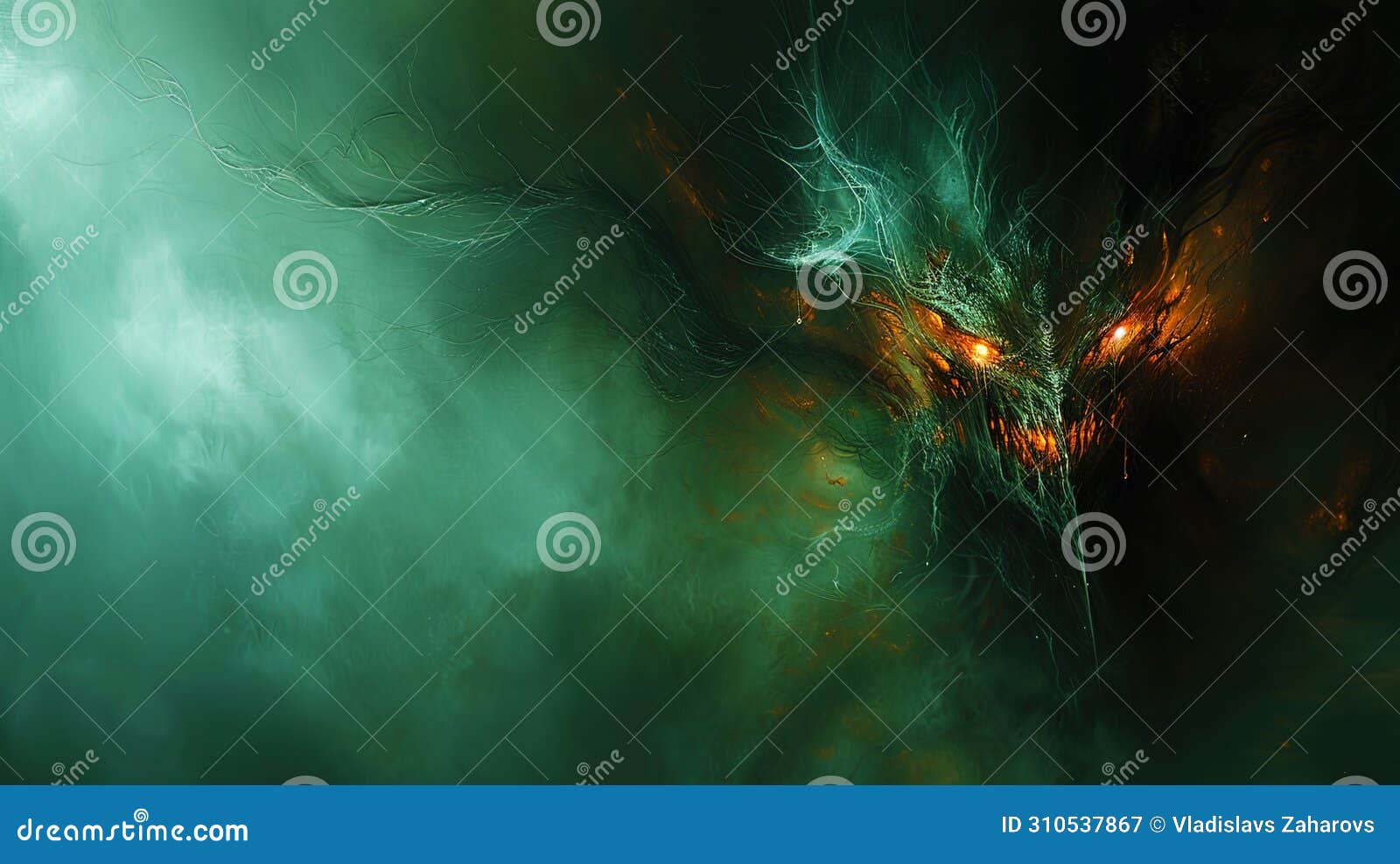 Underwater Battle of Mermaids with Shark Sorcer Stock Image - Image of ...
