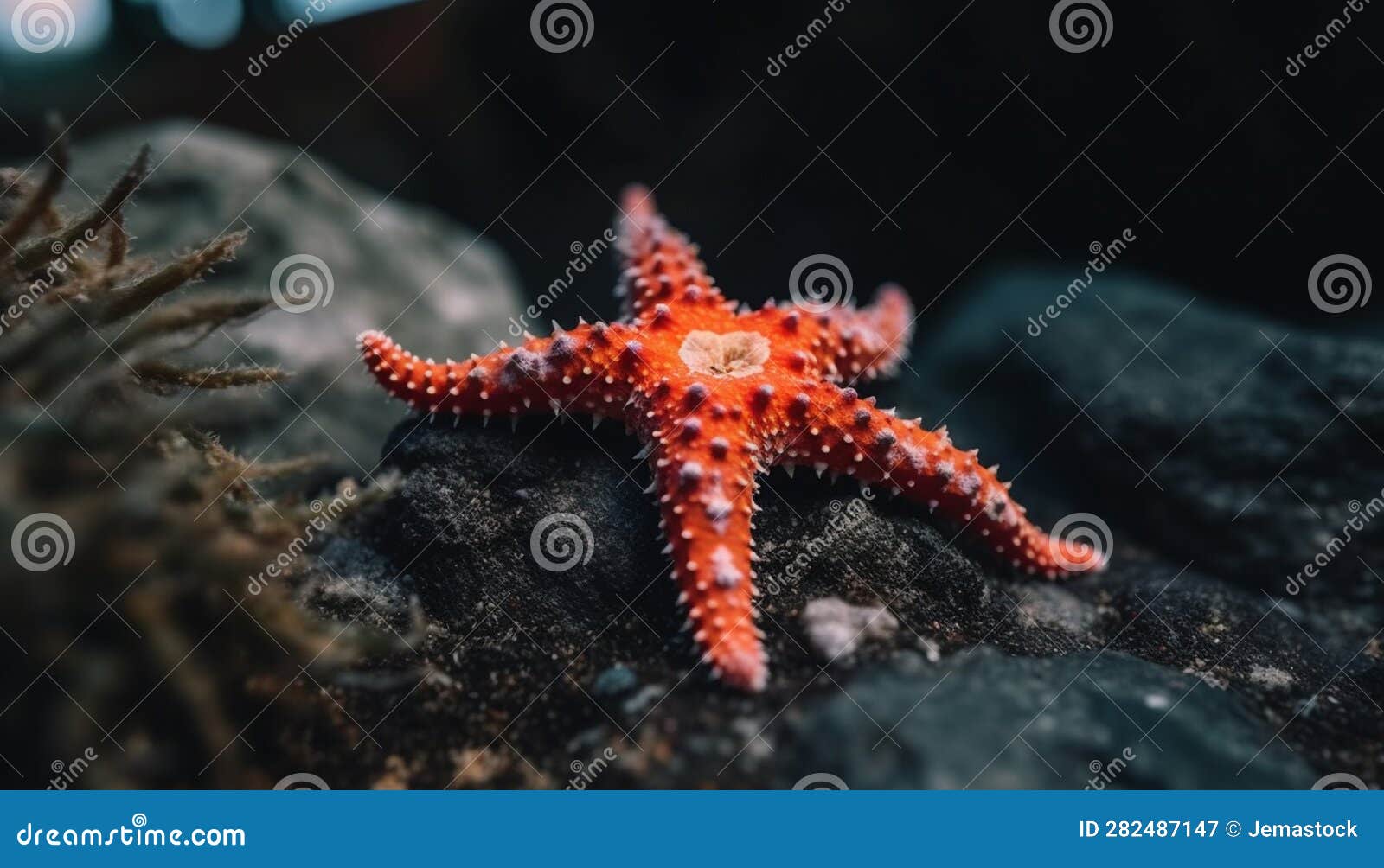 Underwater Beauty in Nature Close Up of Starfish on Reef Generated by ...