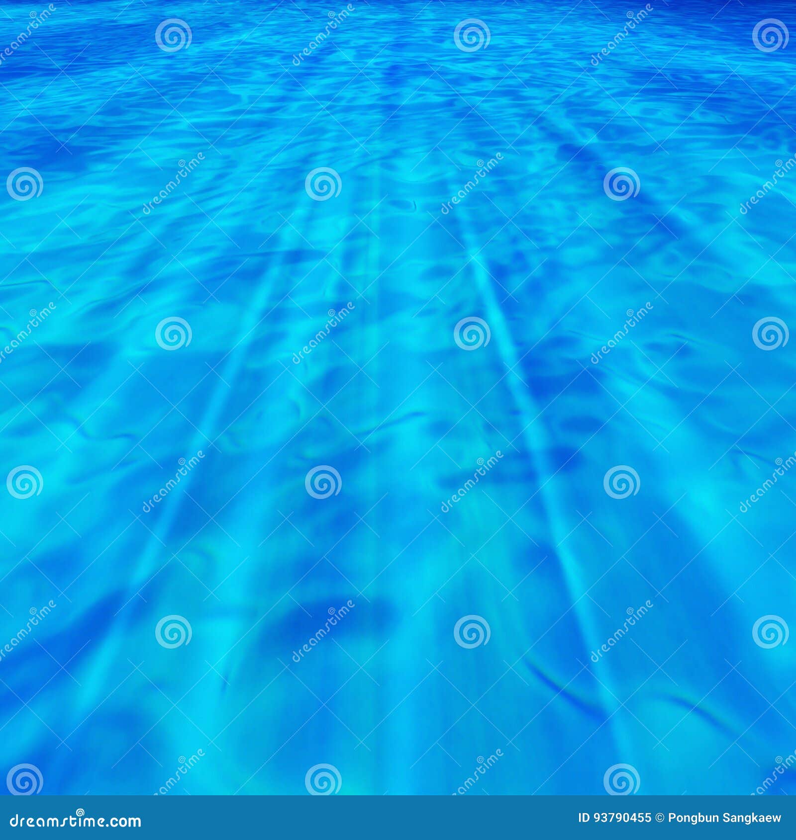 Underwater Blue Sea Water Background Stock Image - Image of sunbeam ...