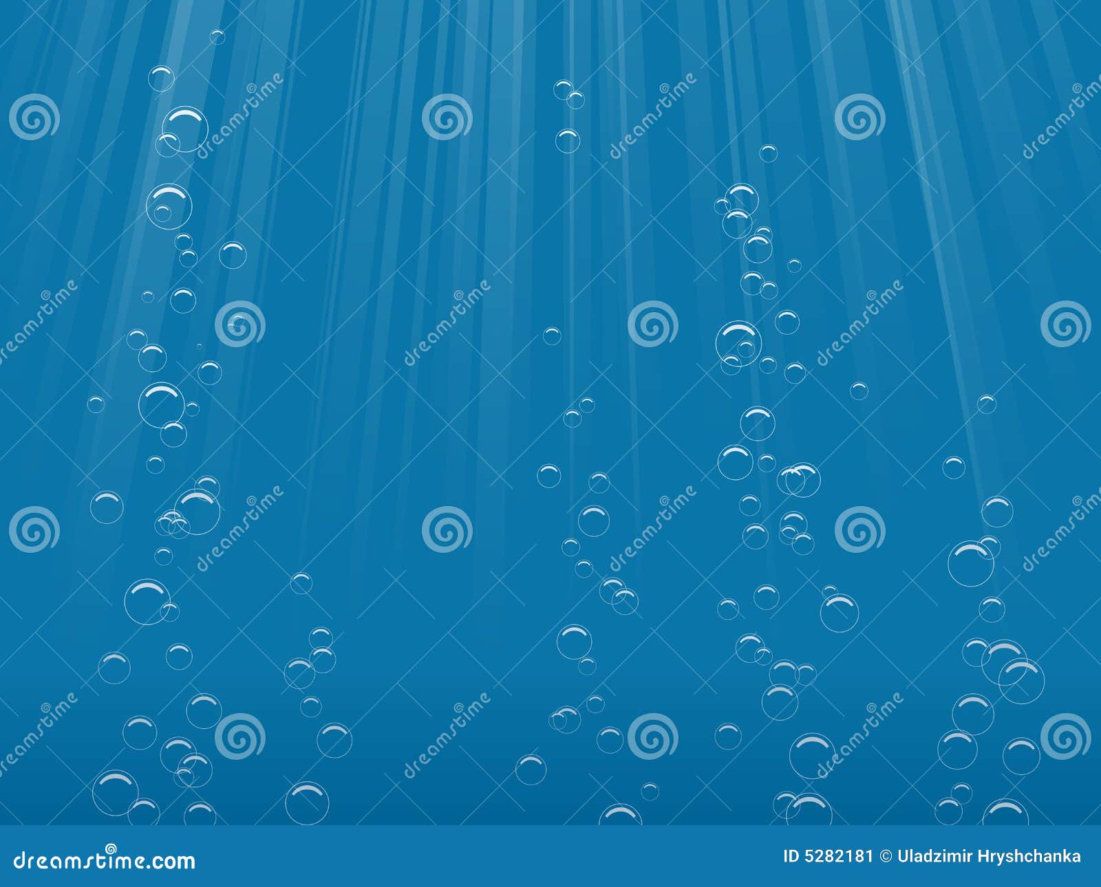 Underwater bubbles stock vector. Illustration of beautiful - 5282181