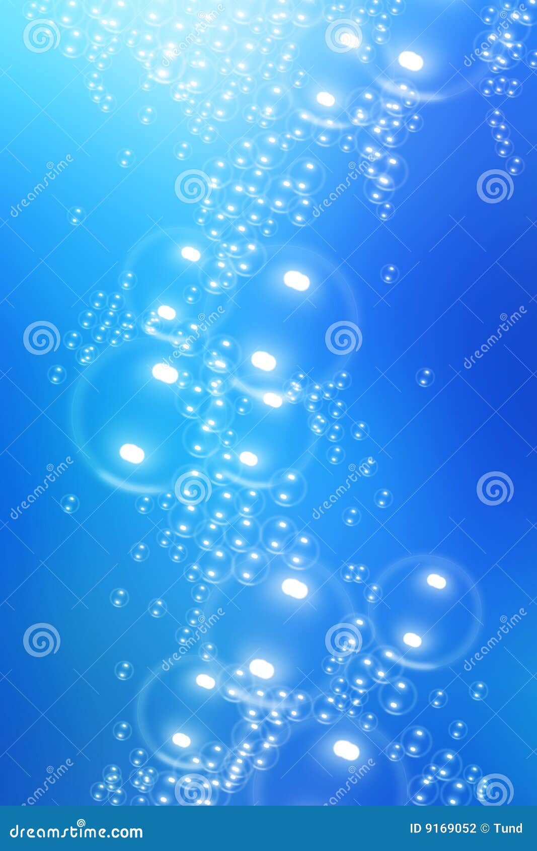 Underwater Bubbles Background Cartoon Vector | CartoonDealer.com #11486845