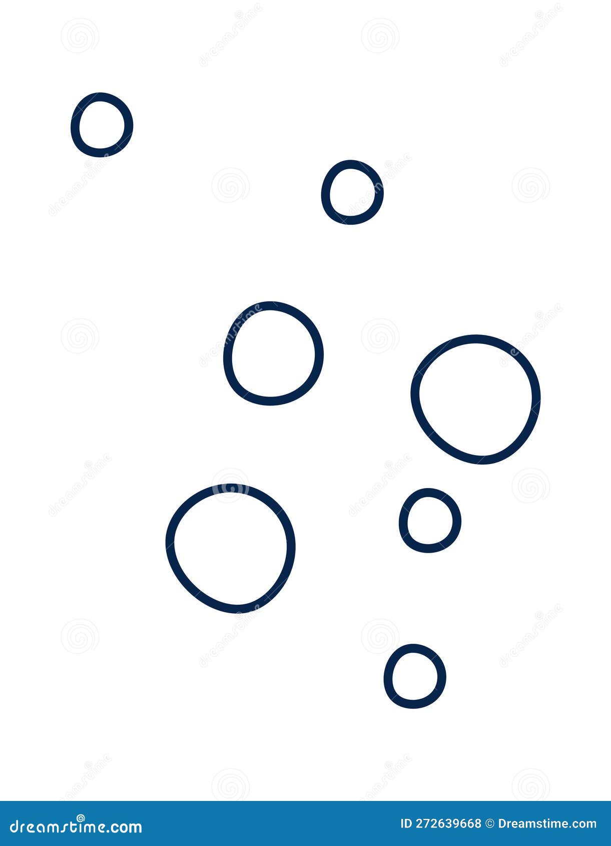 Underwater Bubbles Design Element Stock Vector - Illustration of speech ...