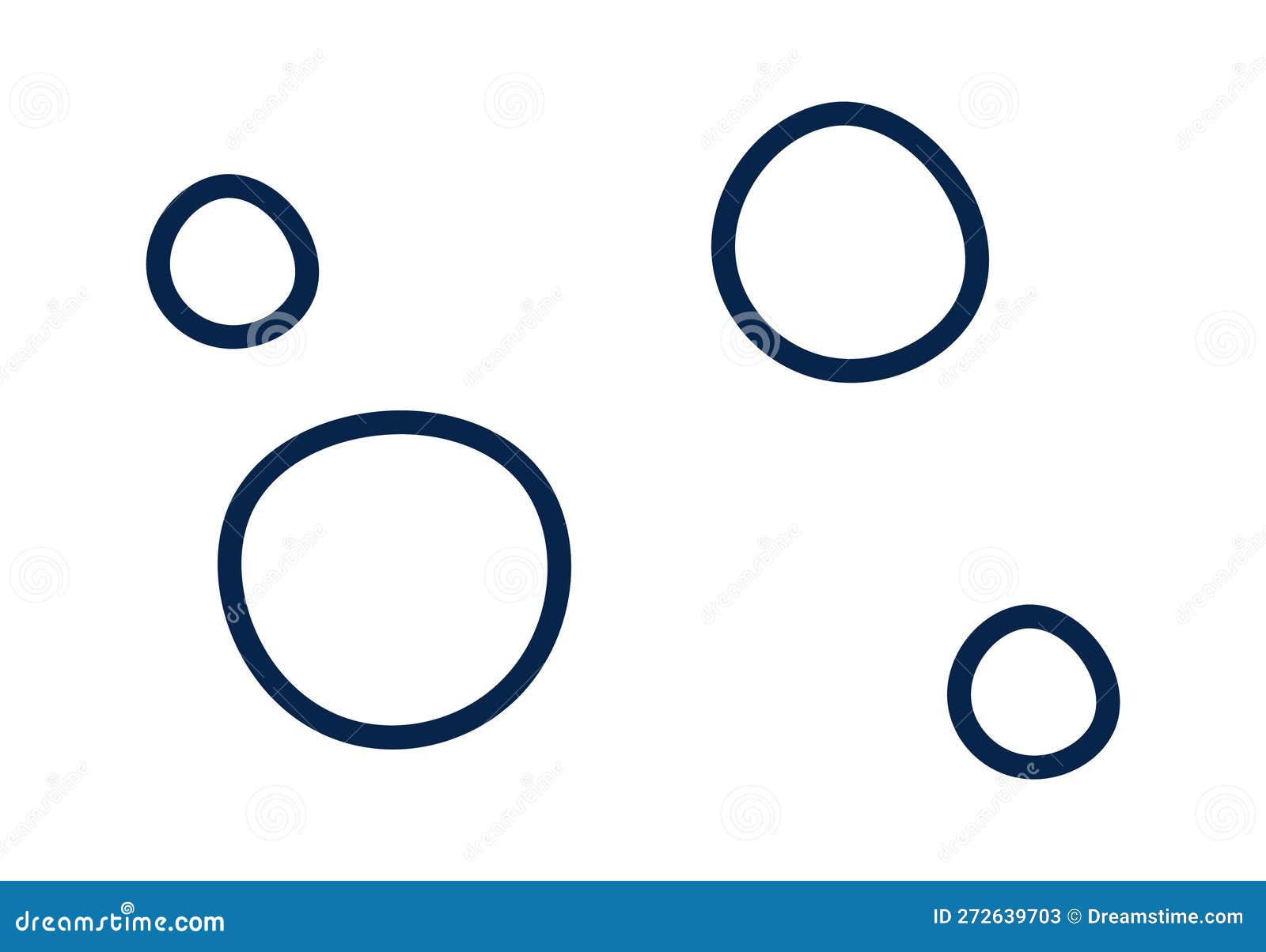 Underwater Bubbles Design Element Stock Vector - Illustration of water ...