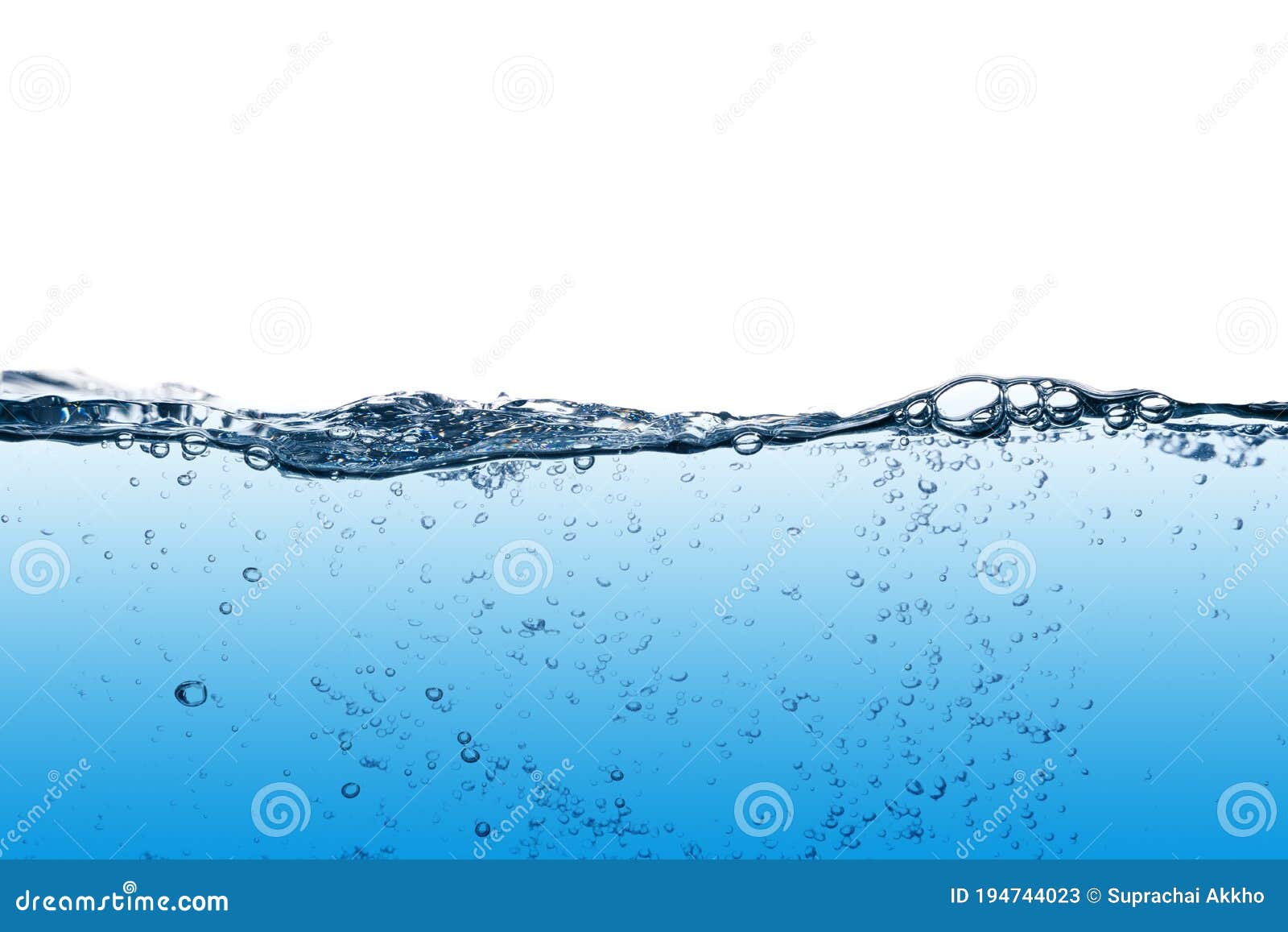 Underwater Bubbles Isolated on White Background Stock Image - Image of ...