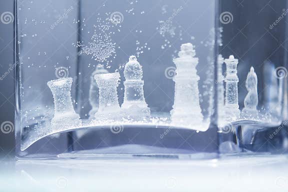 Underwater chess stock photo. Image of piece, isolated - 35674774