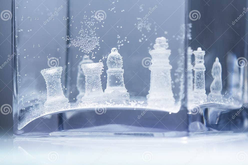 Underwater chess stock photo. Image of piece, isolated - 35674774