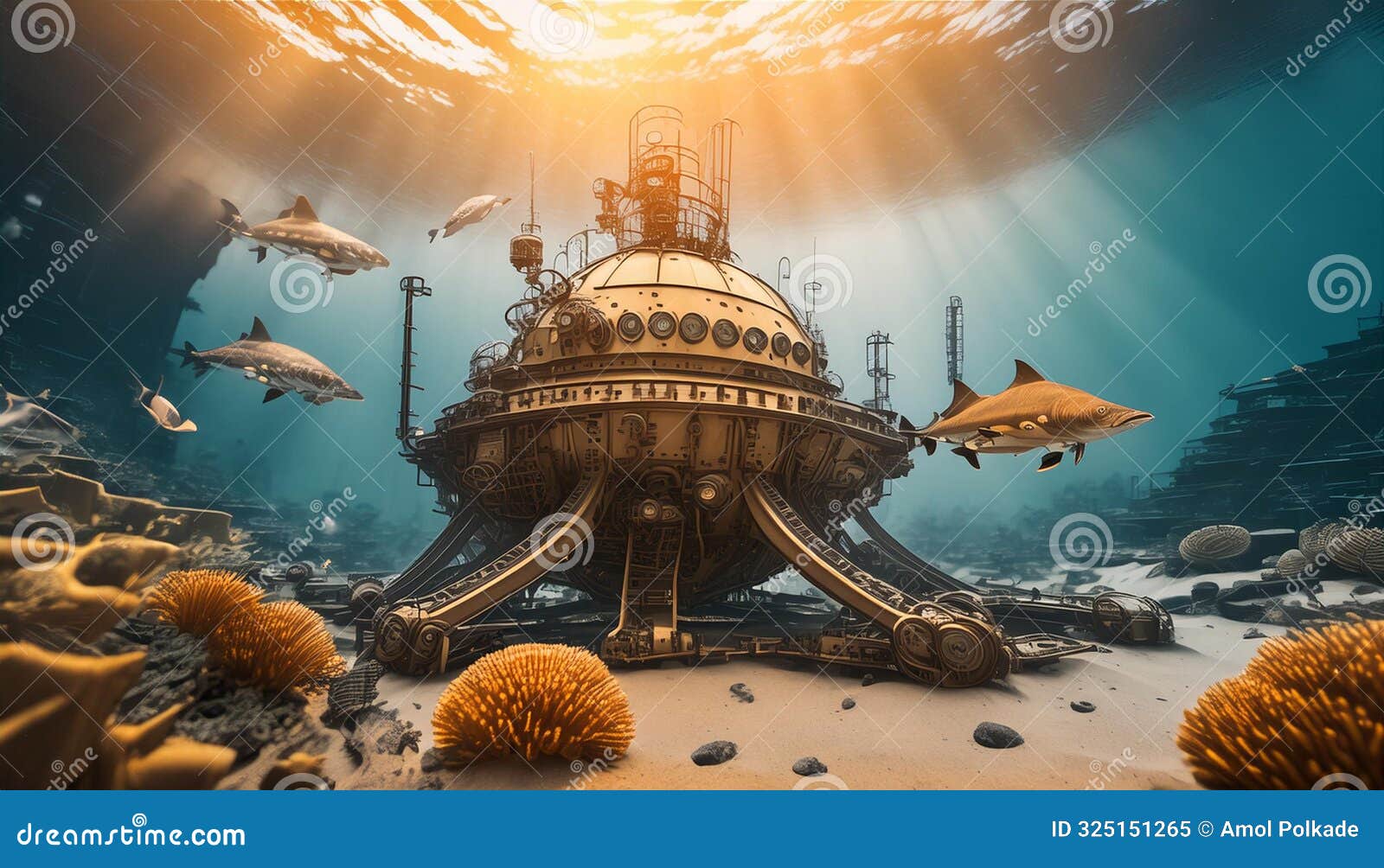 An Underwater Civilization with Advanced Technology and Unique Sea ...