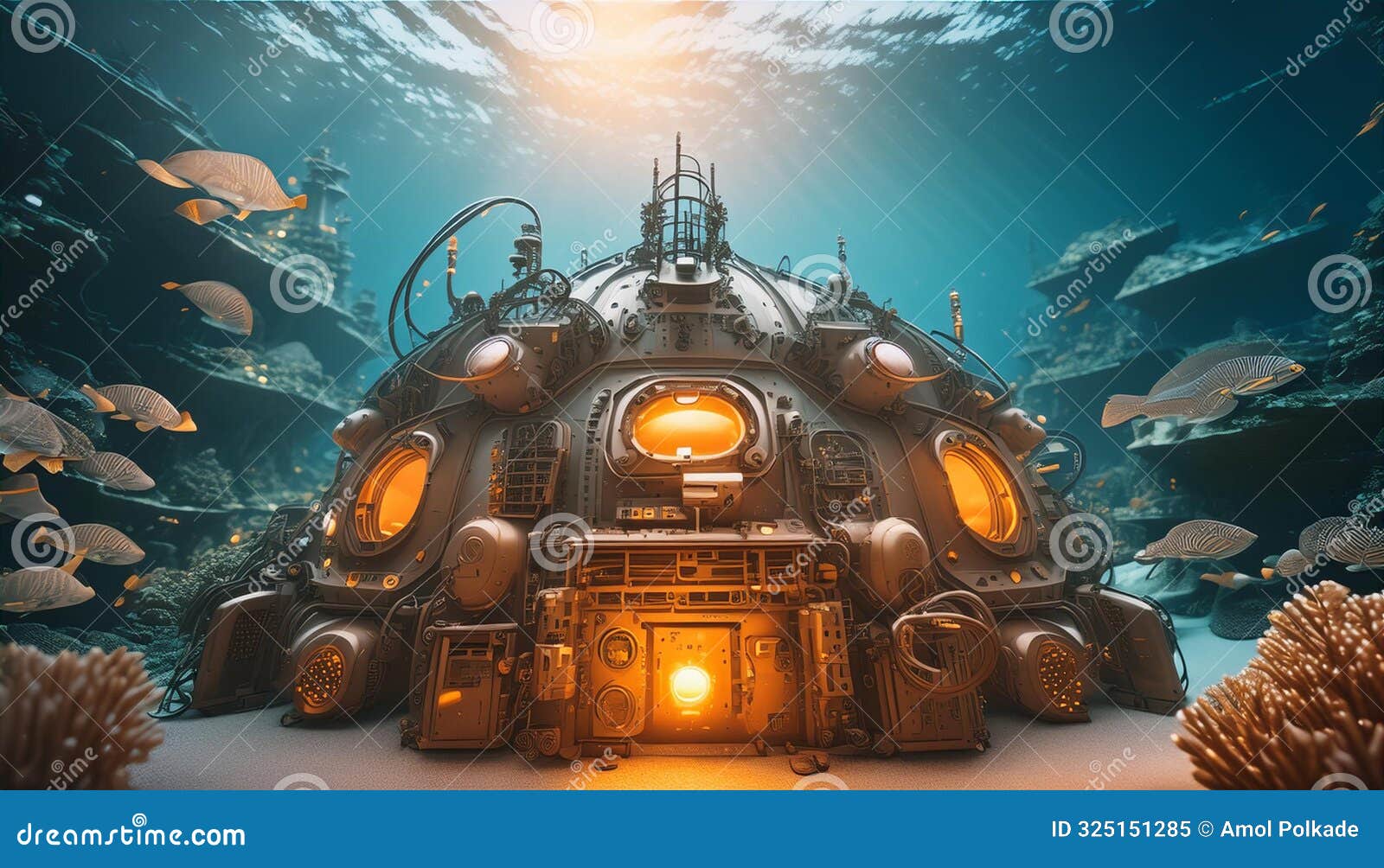 An Underwater Civilization with Advanced Technology and Unique Sea ...