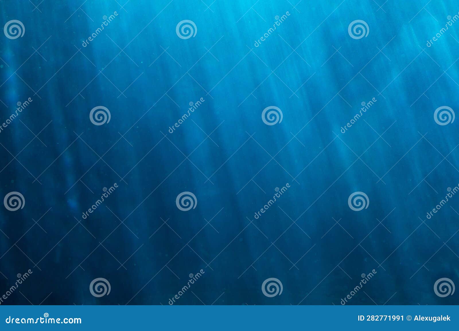 Underwater in Deep Blue Sea with Sunlight and Bubbles Stock Image ...