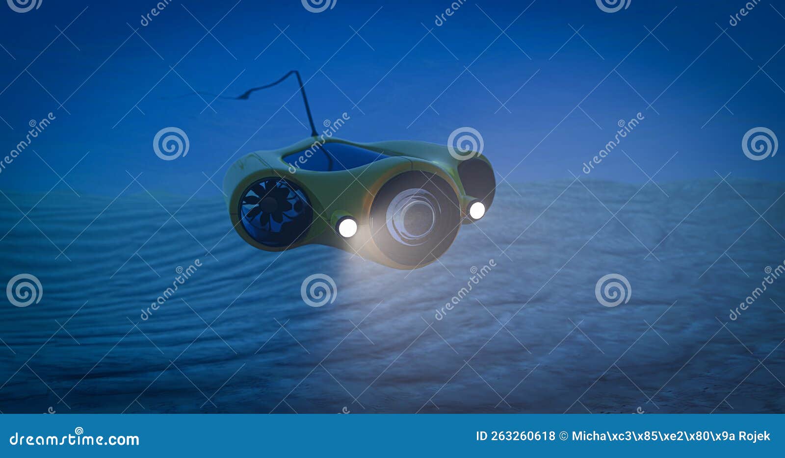 Underwater Drone in Action - the Concept of a Diving Device with ...