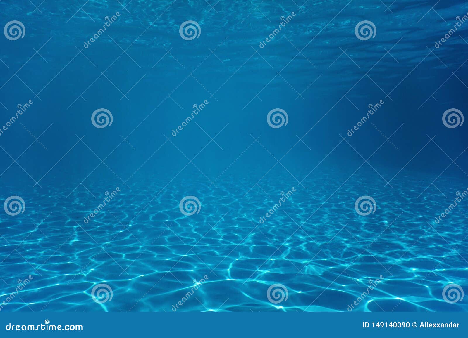 Underwater Empty Swimming Pool Stock Photo - Image of swim, blue: 149140090