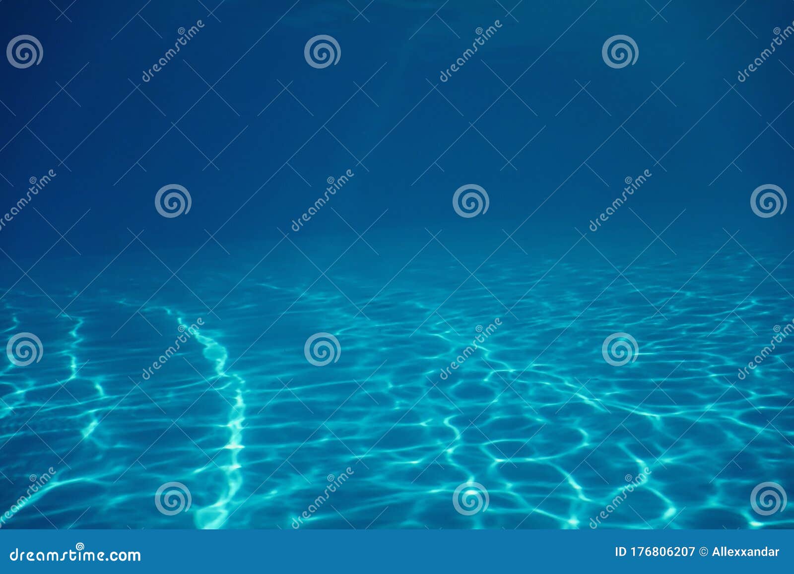 Underwater Empty Swimming Pool Background Royalty-Free Stock ...