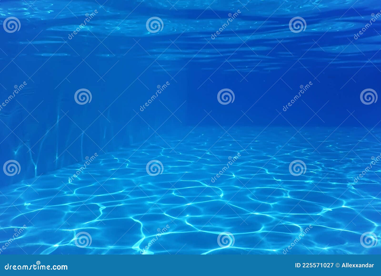 Underwater Empty Swimming Pool Background Stock Image - Image of clean ...