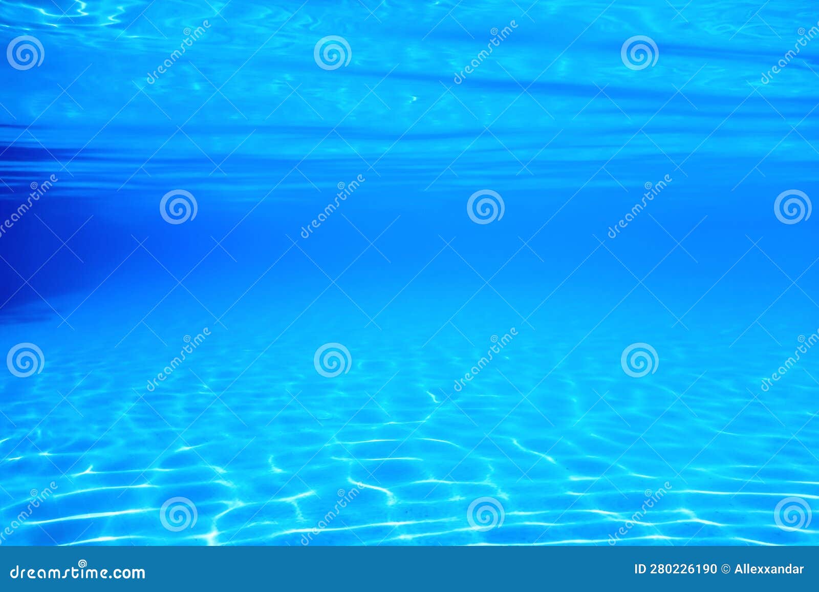 Underwater Empty Swimming Pool Background Stock Photo - Image of lines ...